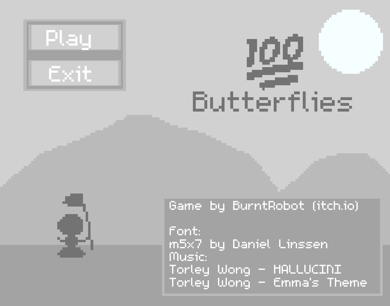 100 Butterflies by Burnt Robot