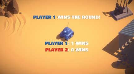 This game was made using the "Tanks!" unity 3D game tutorial. - itch.io