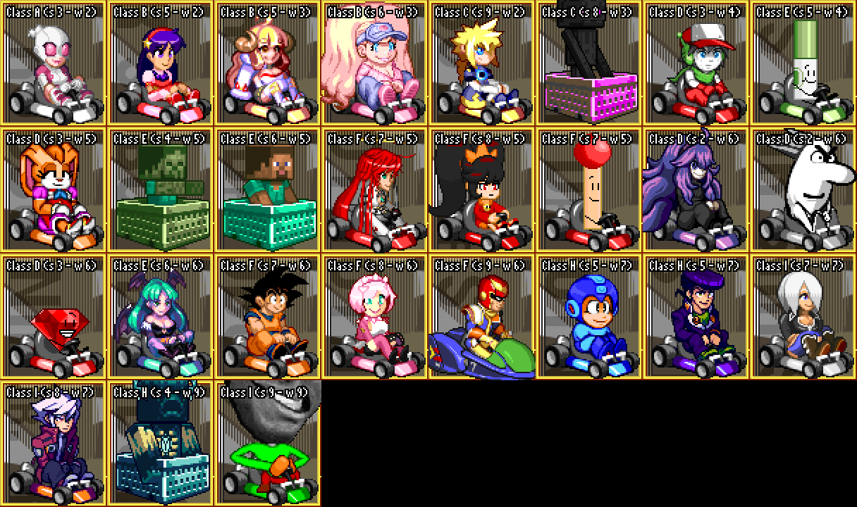 [Ring Racers] Diamond-King's Ring Racers Character pack (Rivals) by ...