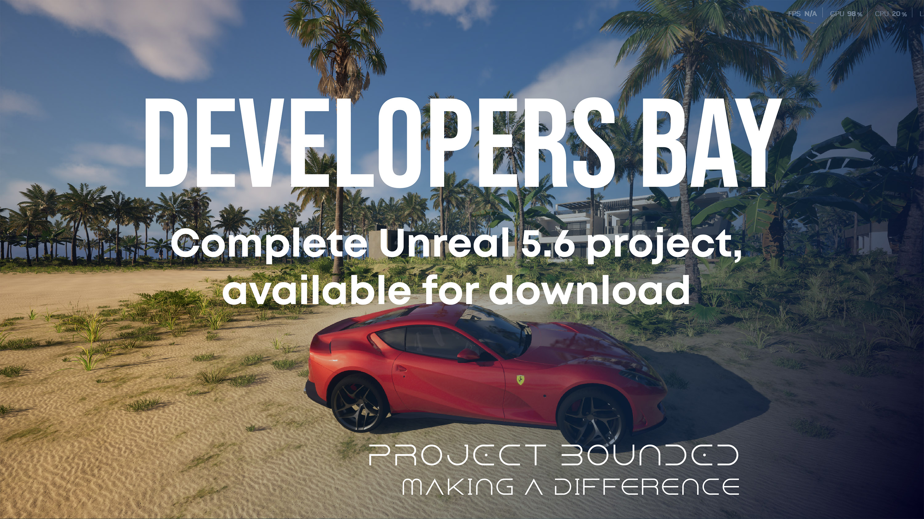 Developers Bay - complete UE 5.6 project by Fireblade185