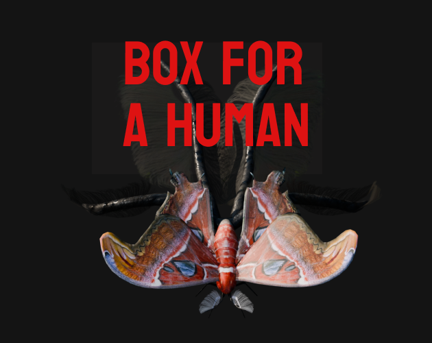 Box for a Human by redplanetcat, irony