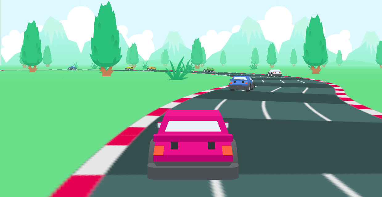 Strong cars 3d racing game by Mbk7