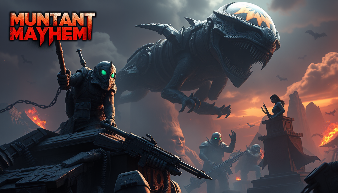 Mutant Mayhem by Speckyboi