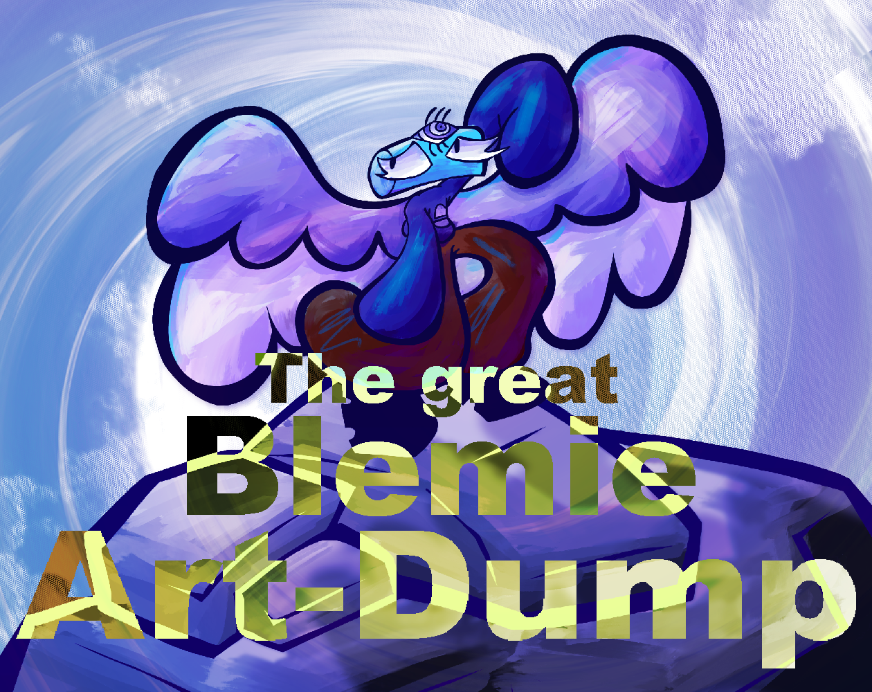 The Great Blemie Art-Dump by LUA COMPUTA