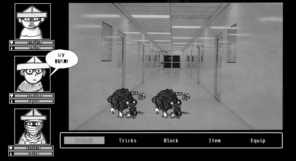 New Battle HUD 2 - PALE DUNES by mesa_rabiscada