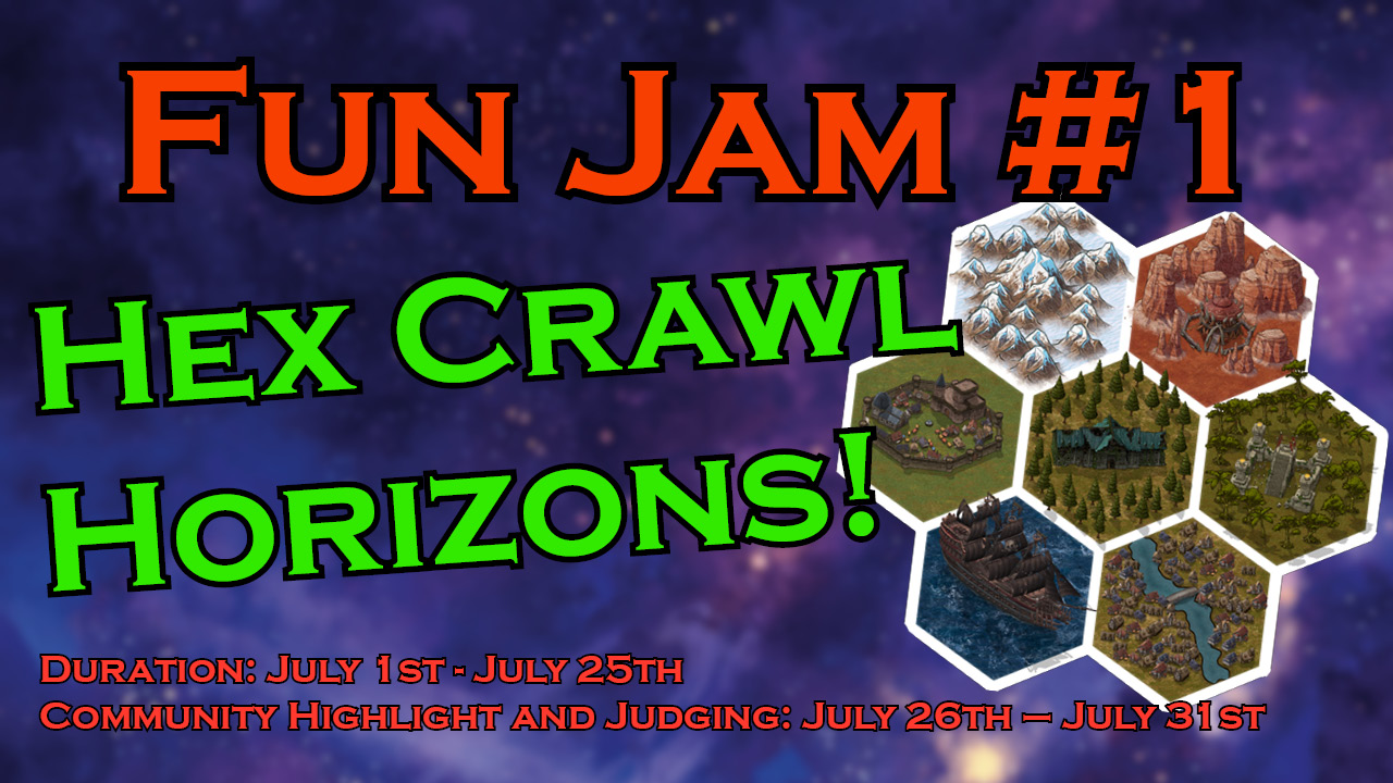 TTRPG Fun Jam #1 - Hex Crawl Horizons - itch.io