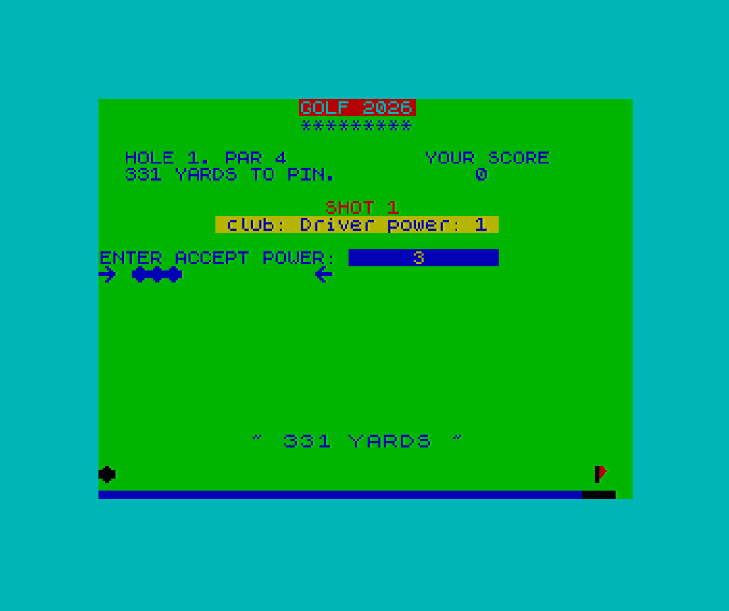 ZX Spectrum another Golf by raimis001