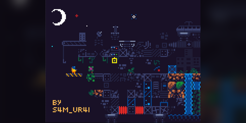 FREE minimal future pixelart 2D assetpack by Sam