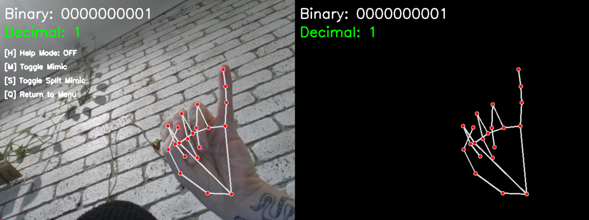 Binary Finger Counter by MrSixtyThree
