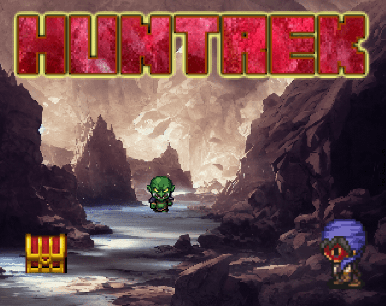 First Update – English Title Screen Added! - Huntrek: Random Loot Battle Lite by Munokura