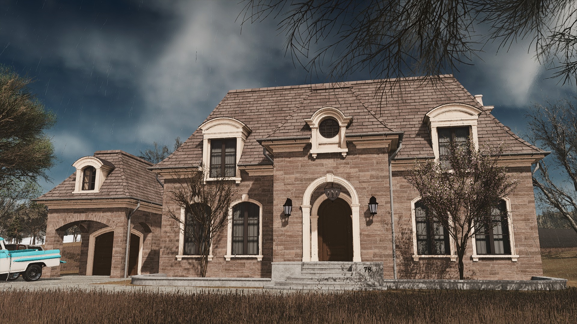 FS25 - Stone Manor Farmhouse by Hashy