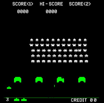 Space Invaders by Cerff