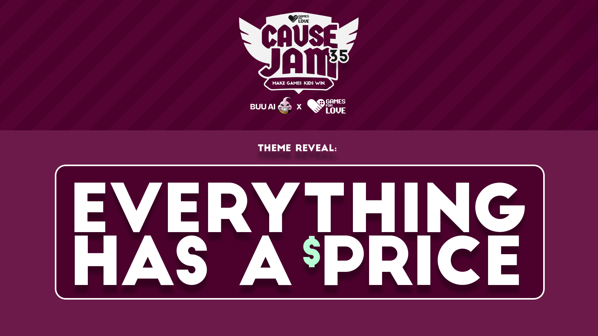 Cause Jam 35: Make Games, Kids Win. ($1000 Prizes) - itch.io
