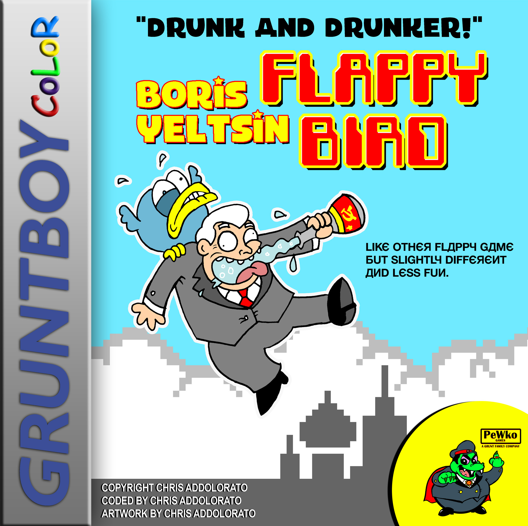 Boris Yeltsin Flappy Bird by The Real General Grunt