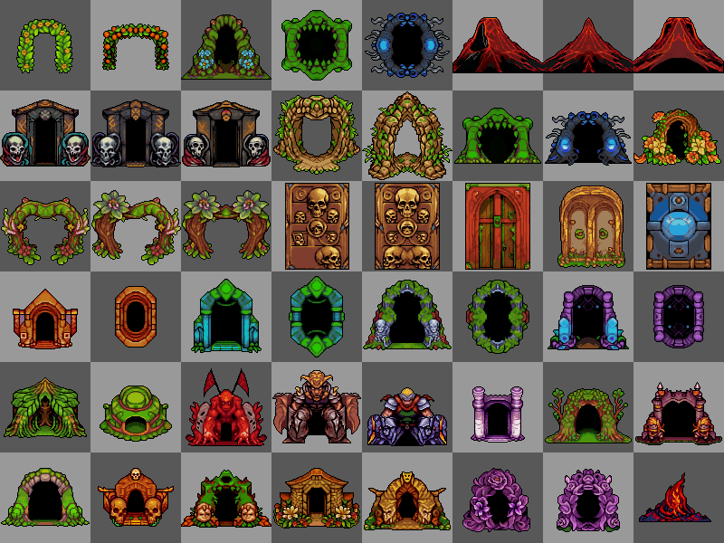 Pixel Gate All by BDragon1727