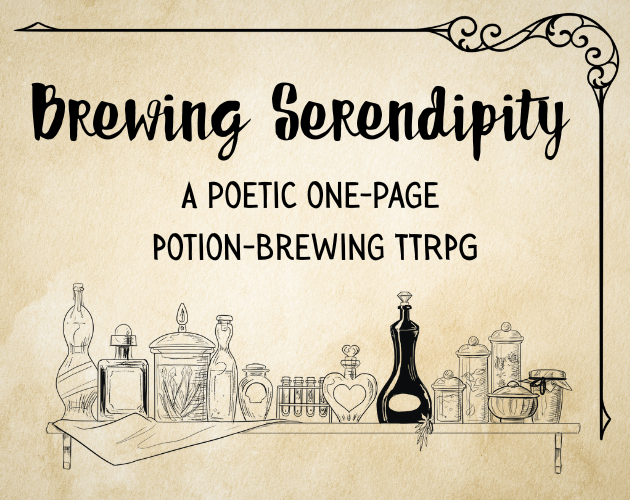 Brewing Serendipity One-Page Game by La Lionne Publishing