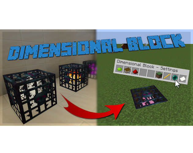 Dimensional Block 1.21+ plugins by Bralekor