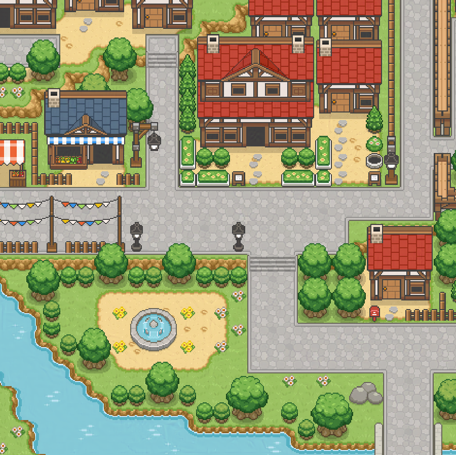 VectoRaith's Generic Medieval Buildings Tileset Pack Update v1.05 - RPG ...