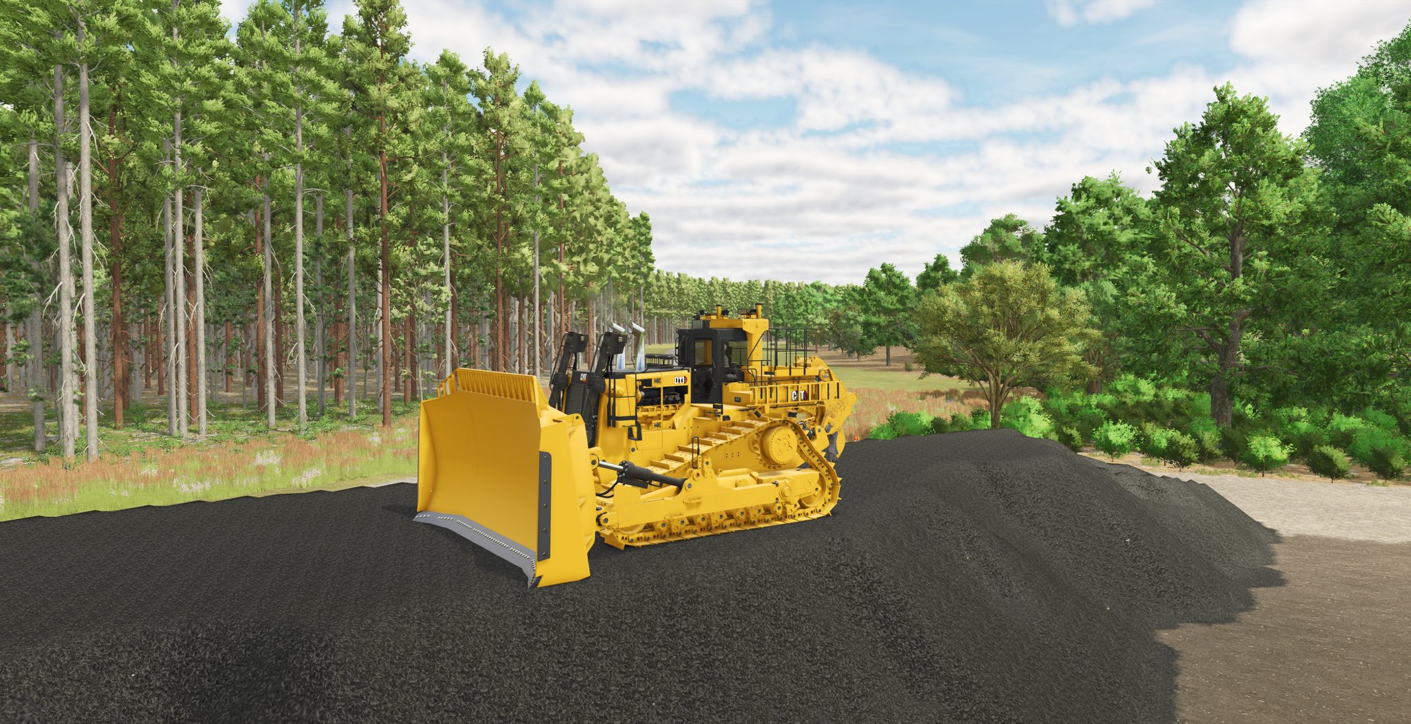 FS25 Cat D11 by Roughneck Modding Crew
