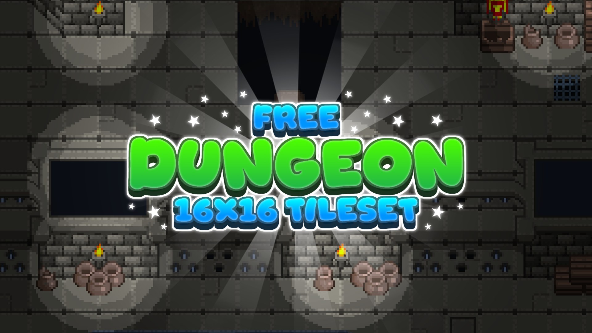 Devlog - Free Dungeon Tileset 16x16 Pixelart [Farming Game] by ELV Games
