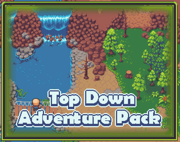 Top Down RPG Adventure Pack 🌲🪓 by FreddyPixelArt