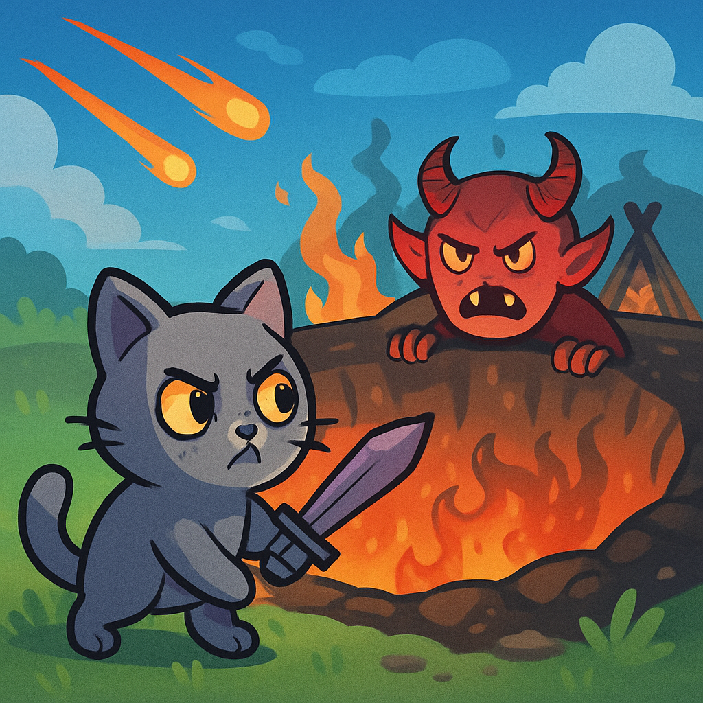 Nine Lives Left by Marp for Finish The God Damn Game (Jam) - itch.io