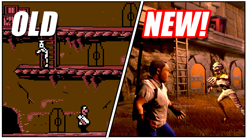 From 8-Bit Platformer to Modern Adventure game! - itch.io