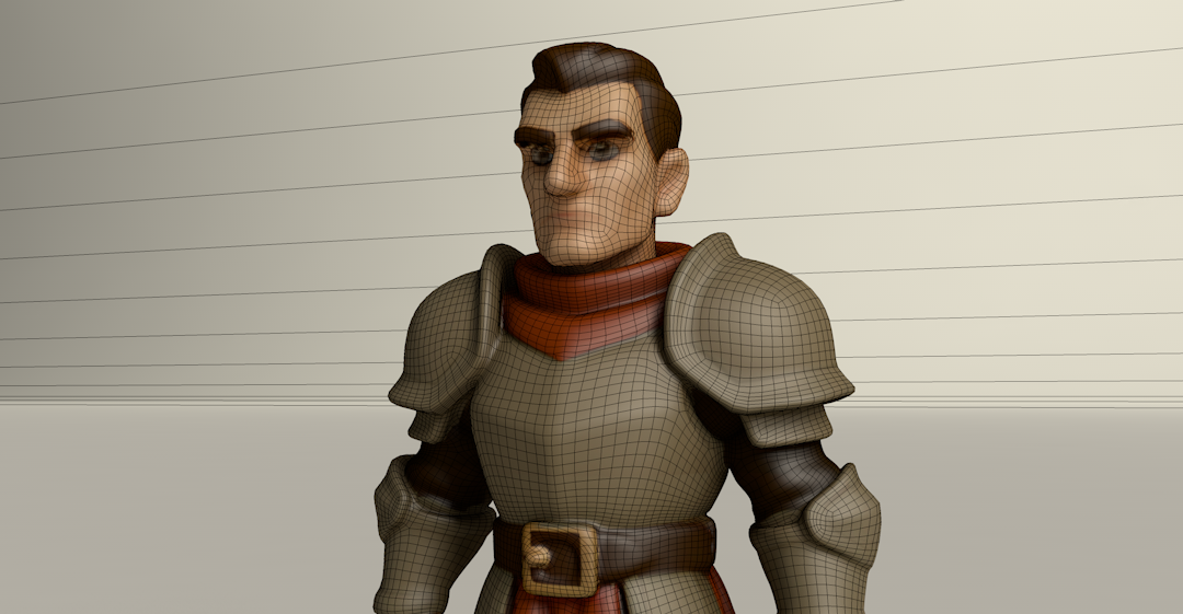 Stylized Game Ready Human Character Rigged named mike by Stratashi