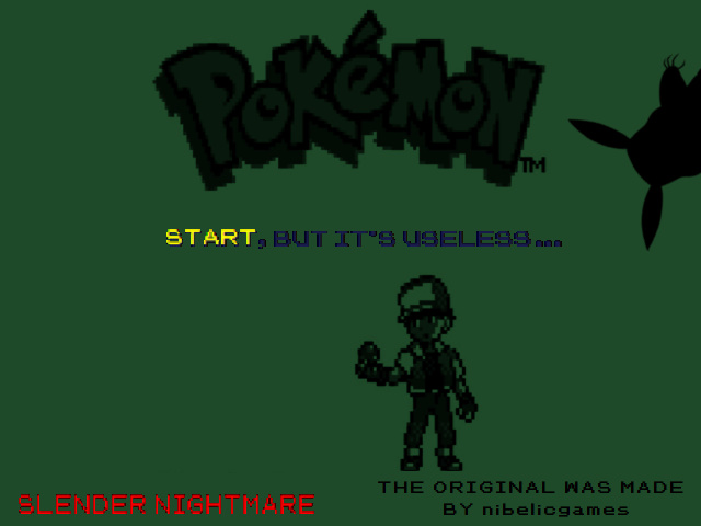 Pokémon.exe (Slender Nightmare Version) by Slender Nightmare