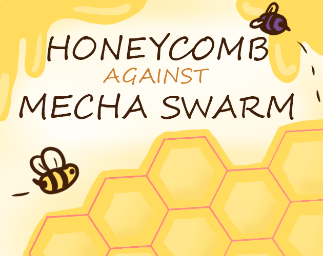 Honeycomb against Mecha Swarm by keijidead
