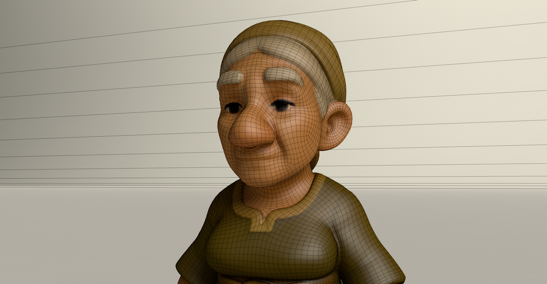 Stylized Game Ready Human Character Rigged named zeal by Stratashi