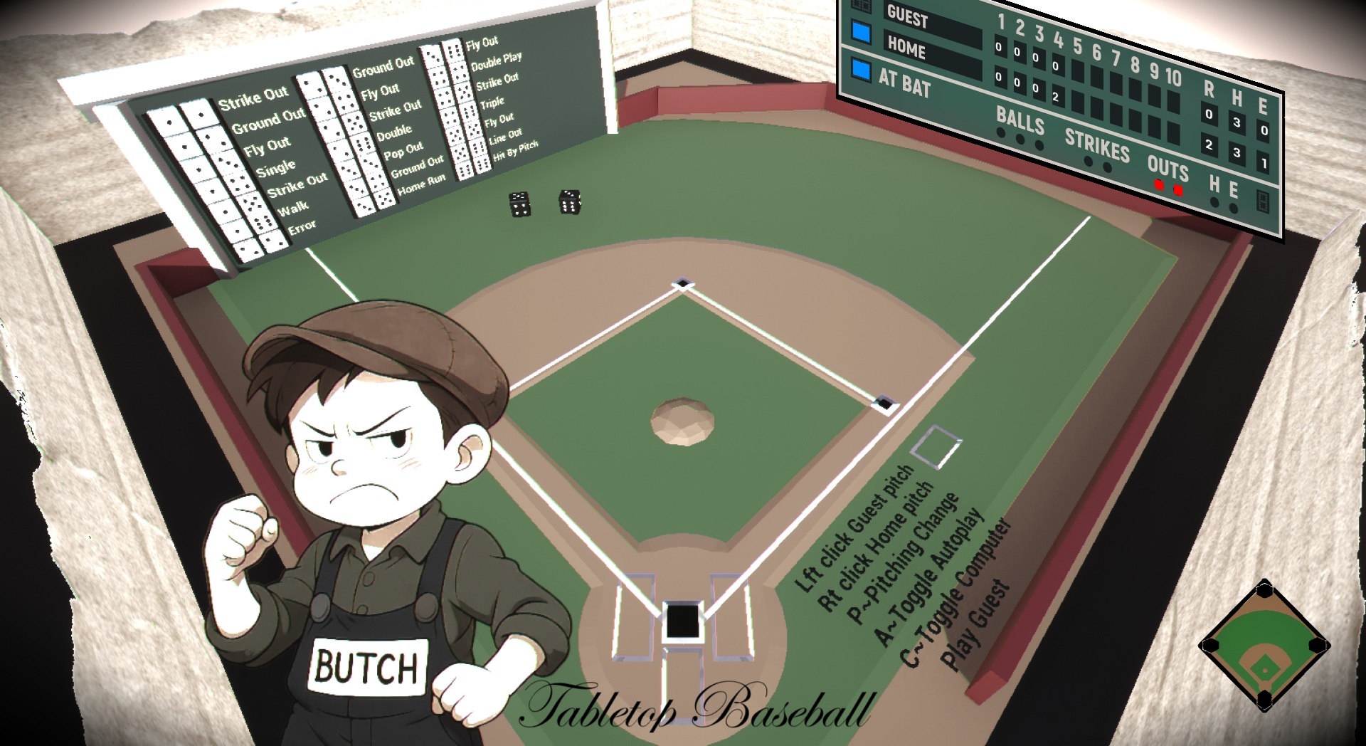 Electronic Tabletop Baseball by Privateer_Lev