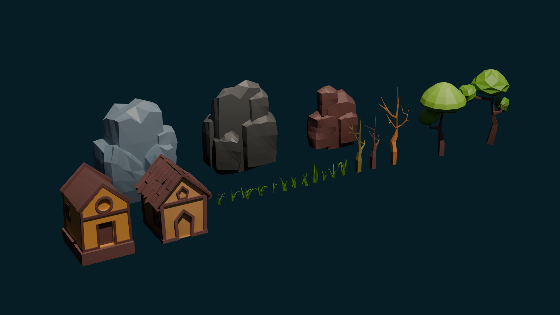 Free Low Poly Asset pack by Sreeps