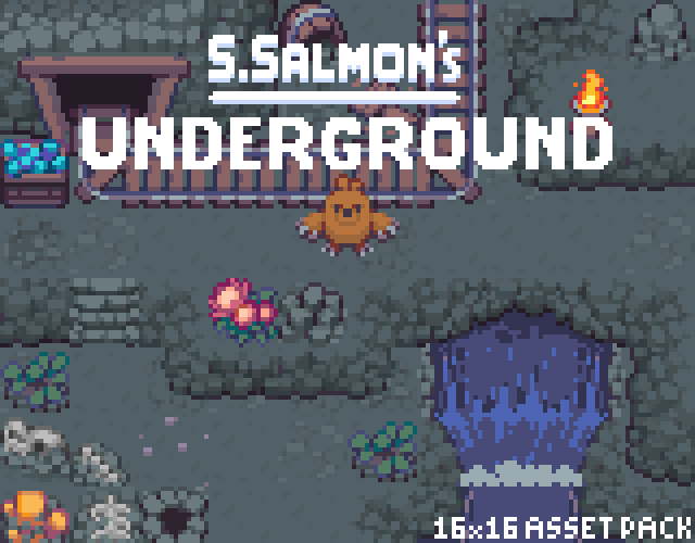 Devlog #3 - Update 2 Preview - S.Salmon's Underground by S.Salmon