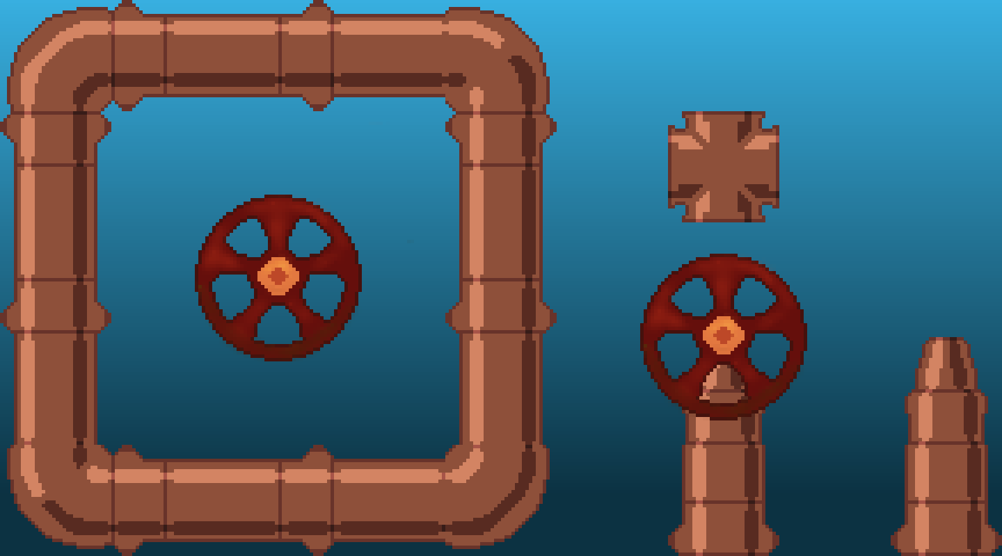 Little basic Pipe tiles by Pieps Soft