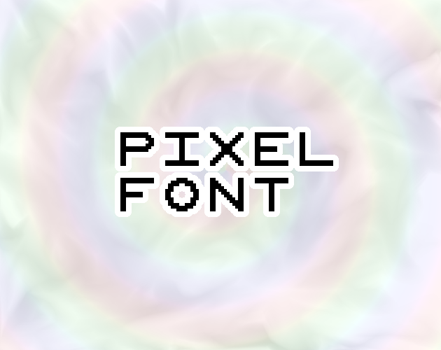 Pixel Font by rose_no