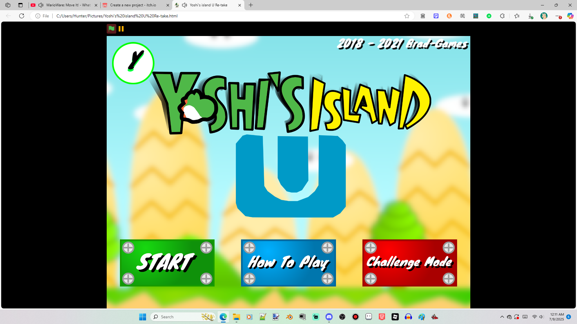 Yoshi's island U (Re-Take) V1 by Hunter evans