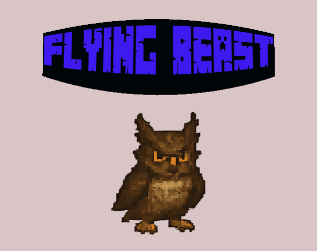 Flying Beast - Owl Enemy Pixel Animation Pack by lucky luck