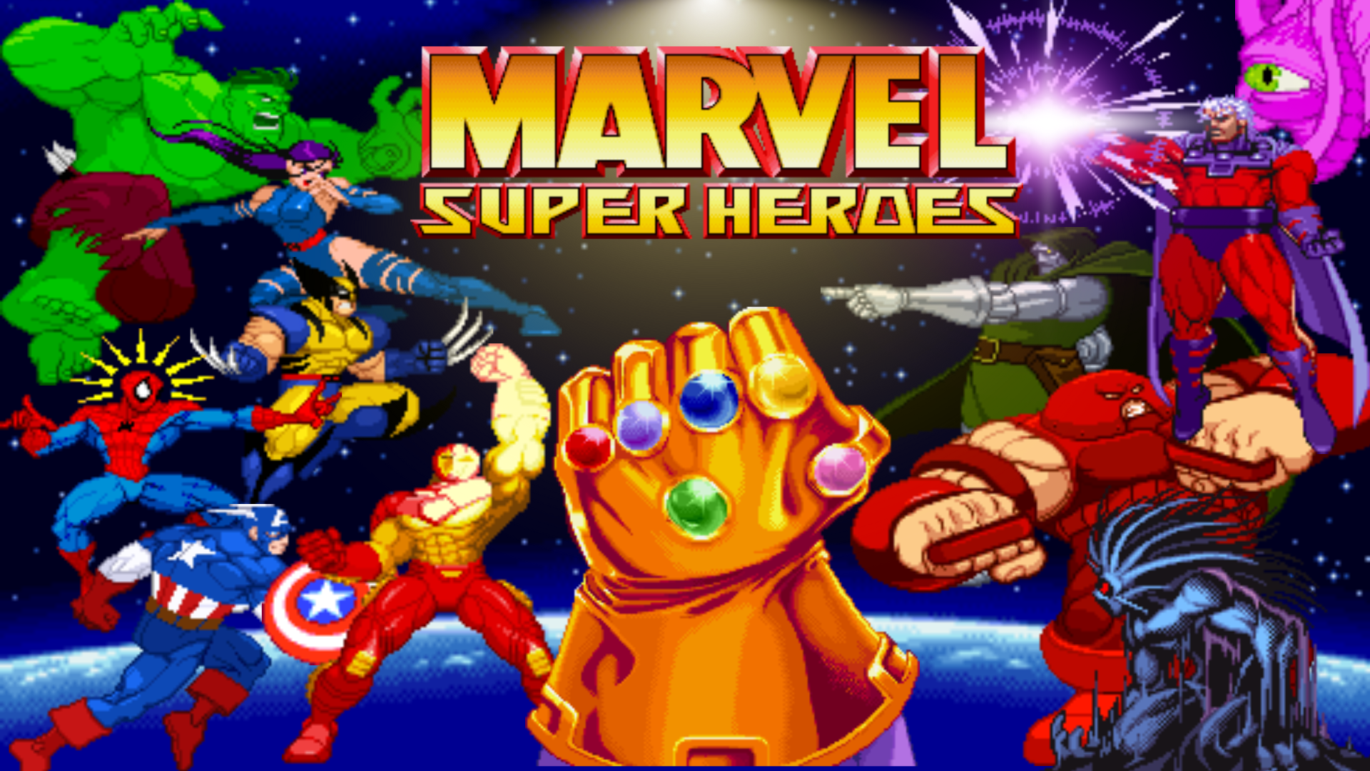 MARVEL SUPER HEROES -Remake- by Spider_flash