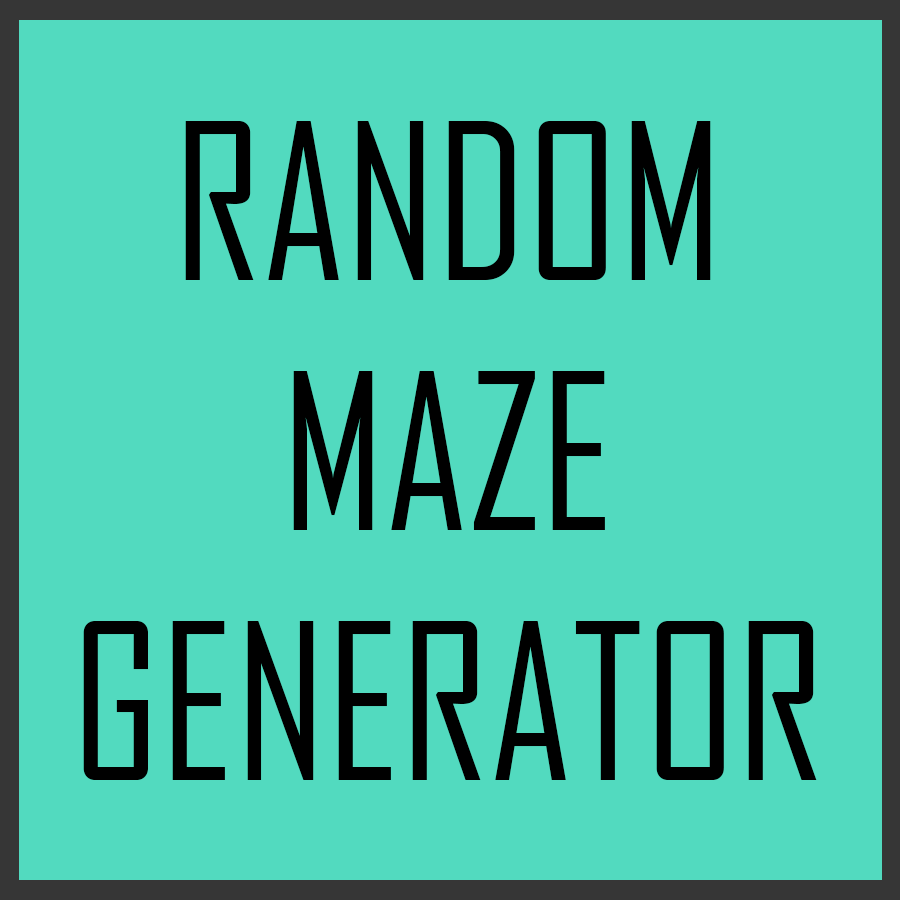 Random Maze Generator by oneal-dev