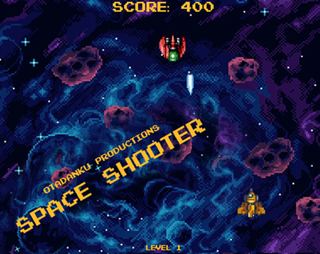 Basic Space Shooter 2d Template For Godot By Otadanku Productions