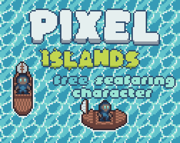Minor update - Added playerless boat sprites - Pixel Islands - Free ...