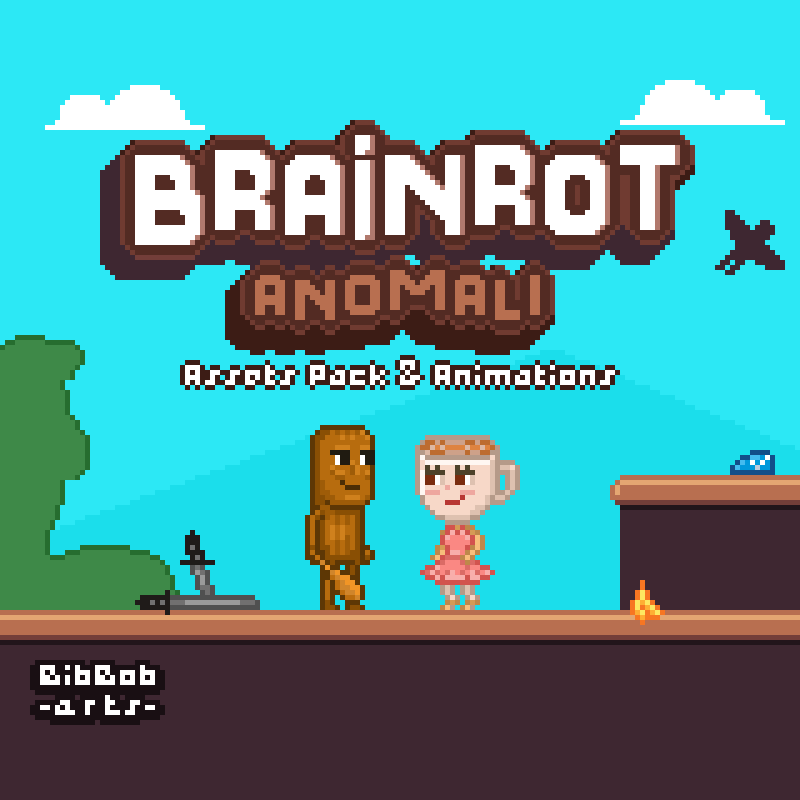 Devlog - Brainrot Anomali - Characters Assets Pack and Animations by Pixbob
