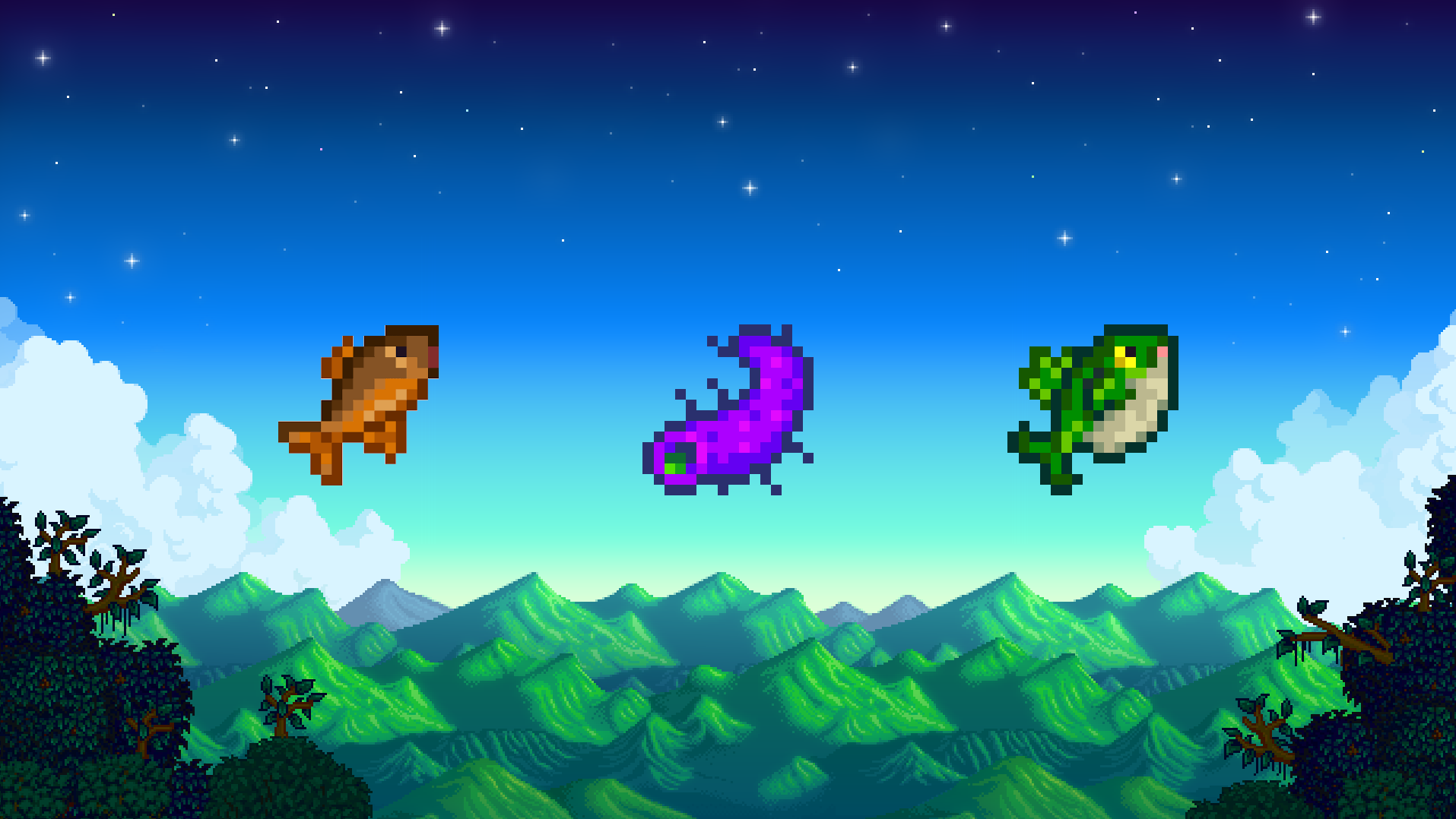 Stardew Valley 2d Fishing by Ducky79