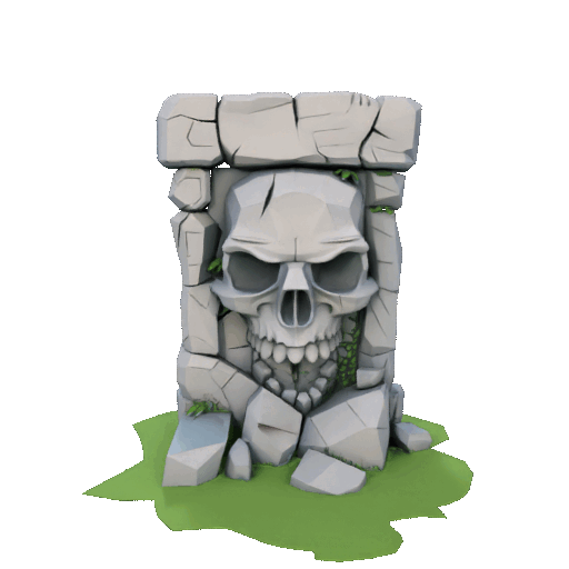 Skeleton Wall by XINTER