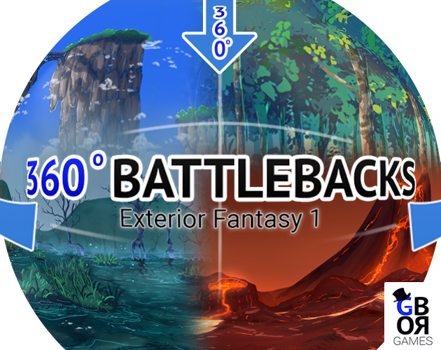 360 Battlebacks - Exterior Fantasy 1 by GBRO Games