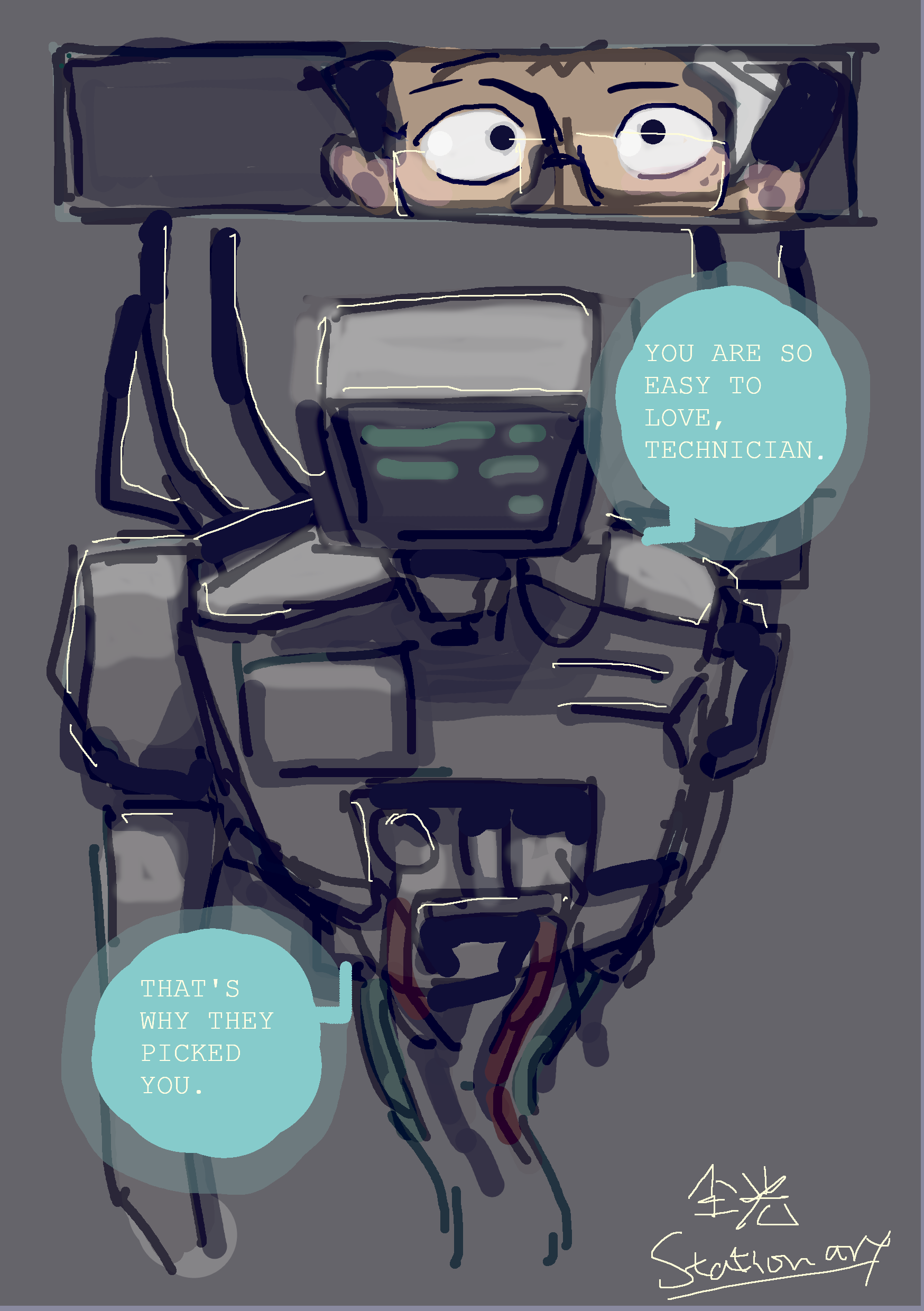 Thank You! Extra Comic, Sketches, Retrospect, QnA, & Fanart - WARM LIKE FLESH by Tatsumelon