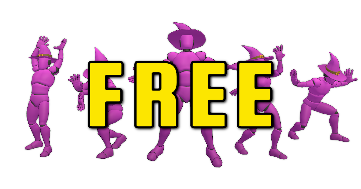 Human Spellcasting Animations FREE by Kevin Iglesias