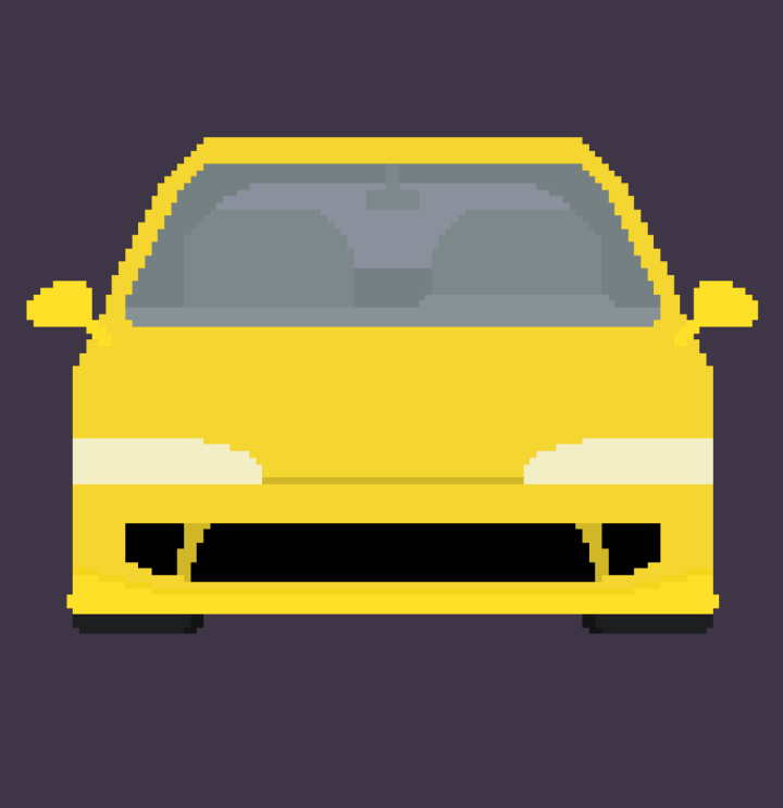 Free Pixel Key Car #1 (+3 variants) by Pay 'n' Sprite
