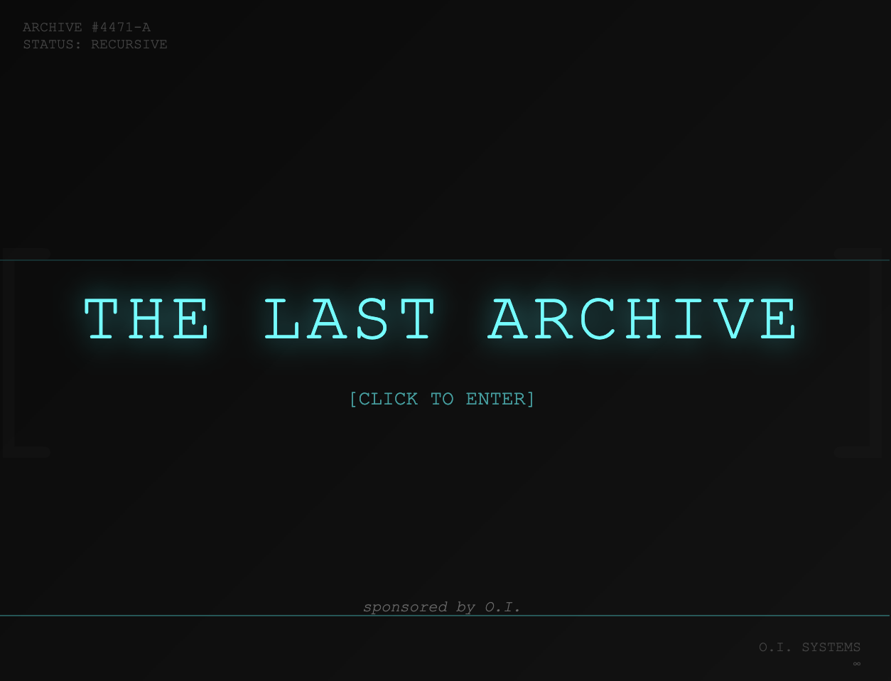 The Last Archive by katie kirk